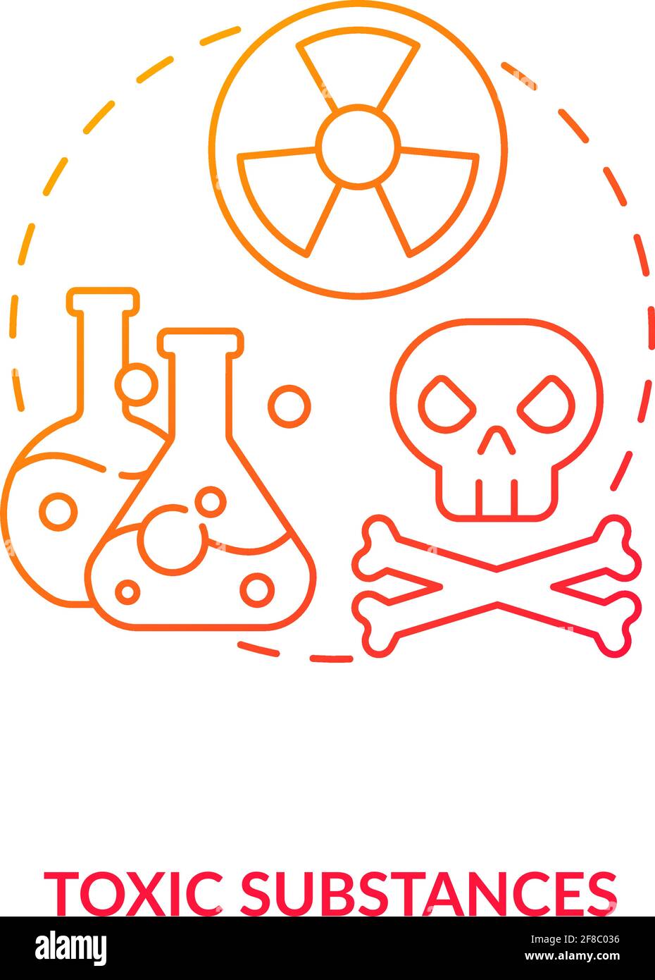 Toxic substances concept icon Stock Vector Image & Art - Alamy