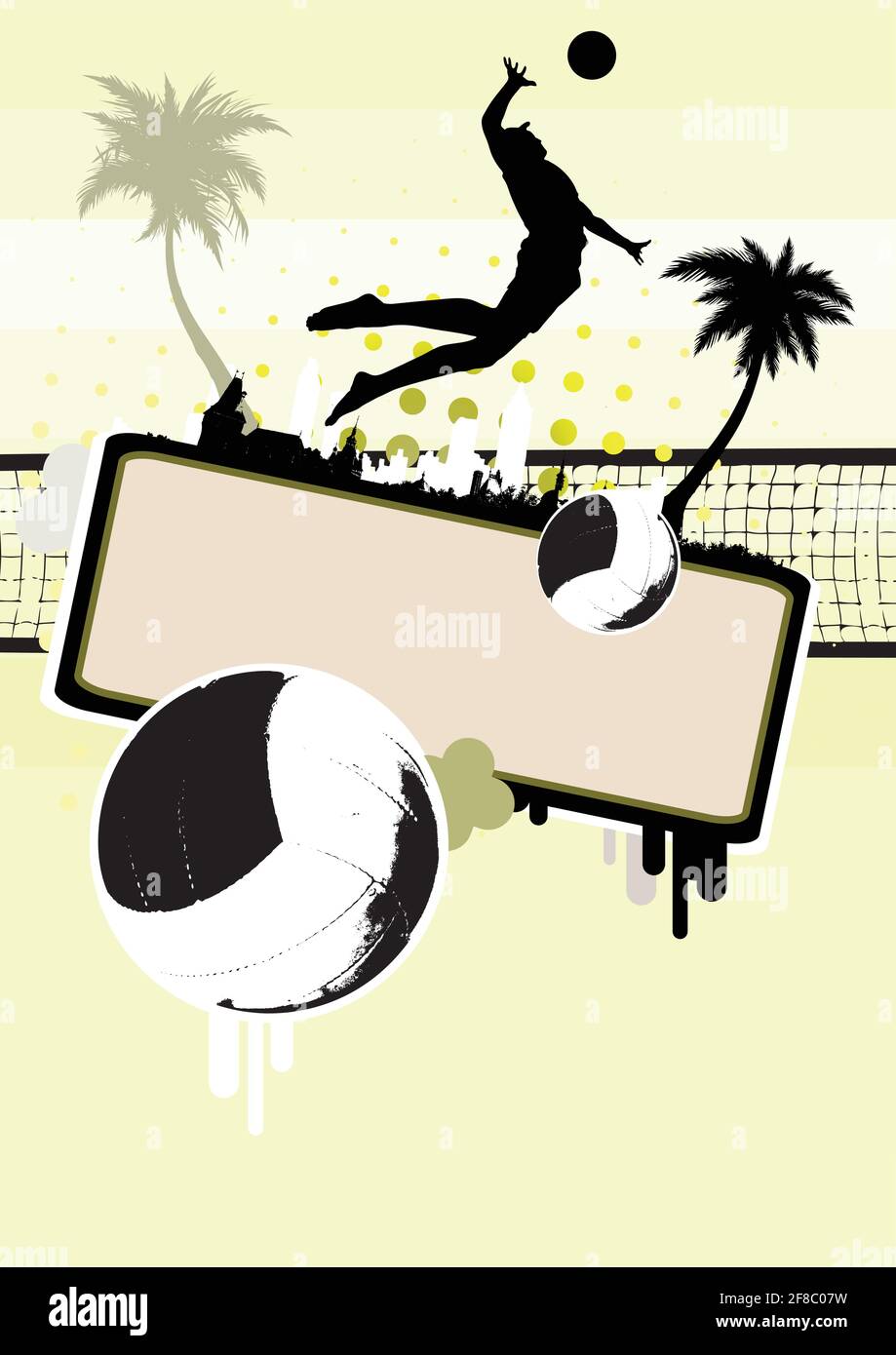 beachball poster background Stock Vector Image & Art - Alamy