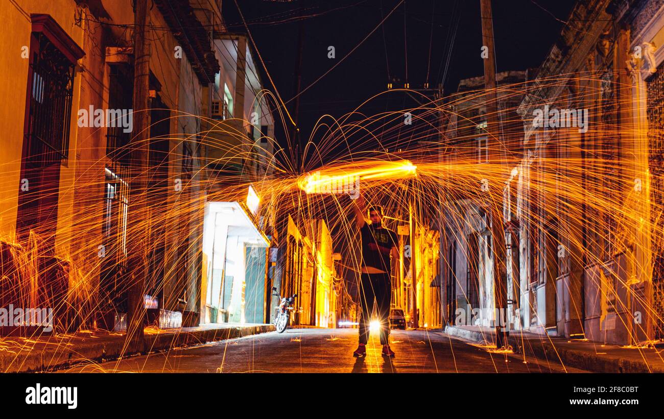 Cuba fireworks hi-res stock photography and images - Alamy