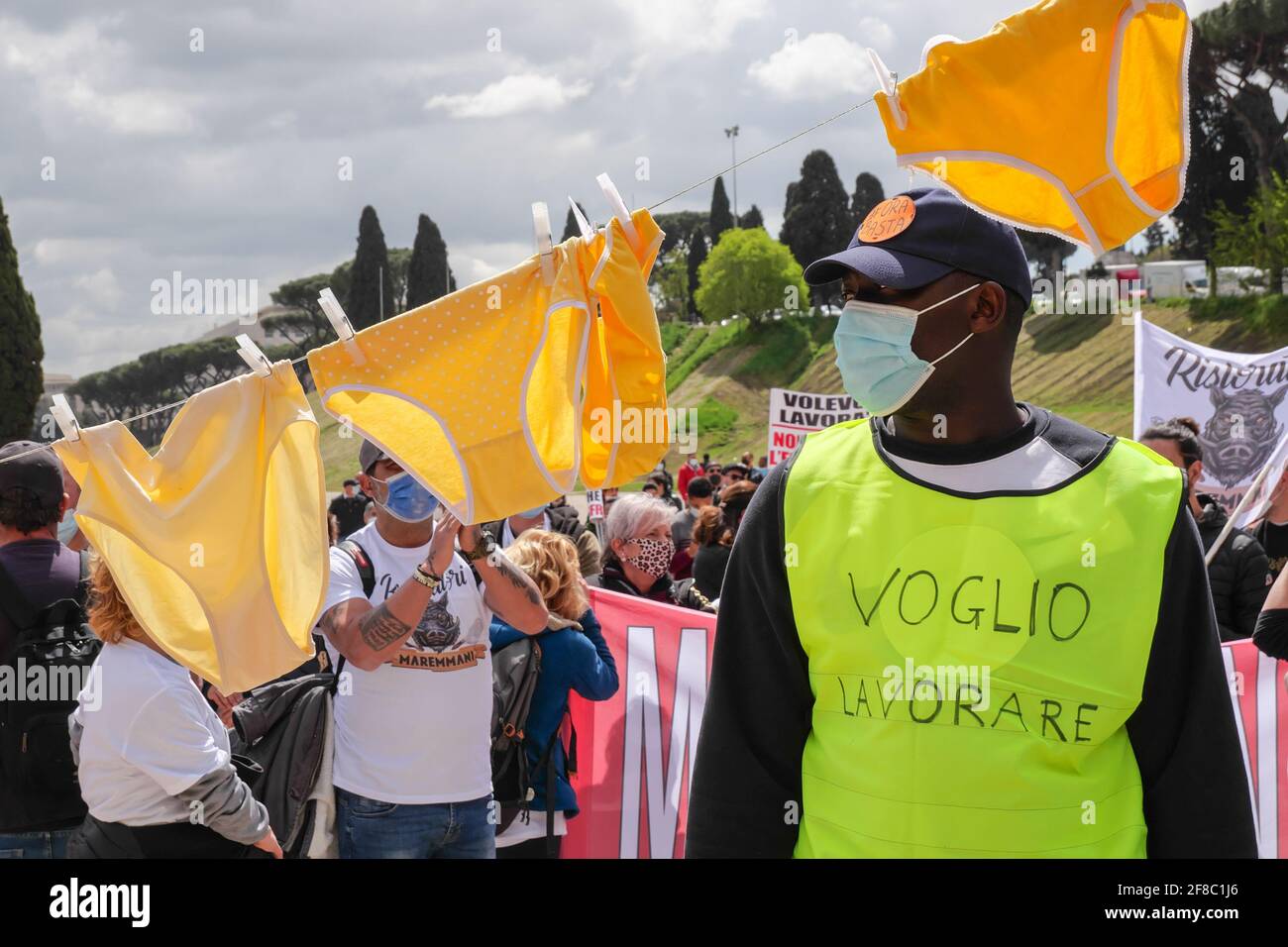 Rome, Itallia. 13th Apr, 2021. ROME, ITALY - April 13: The ...