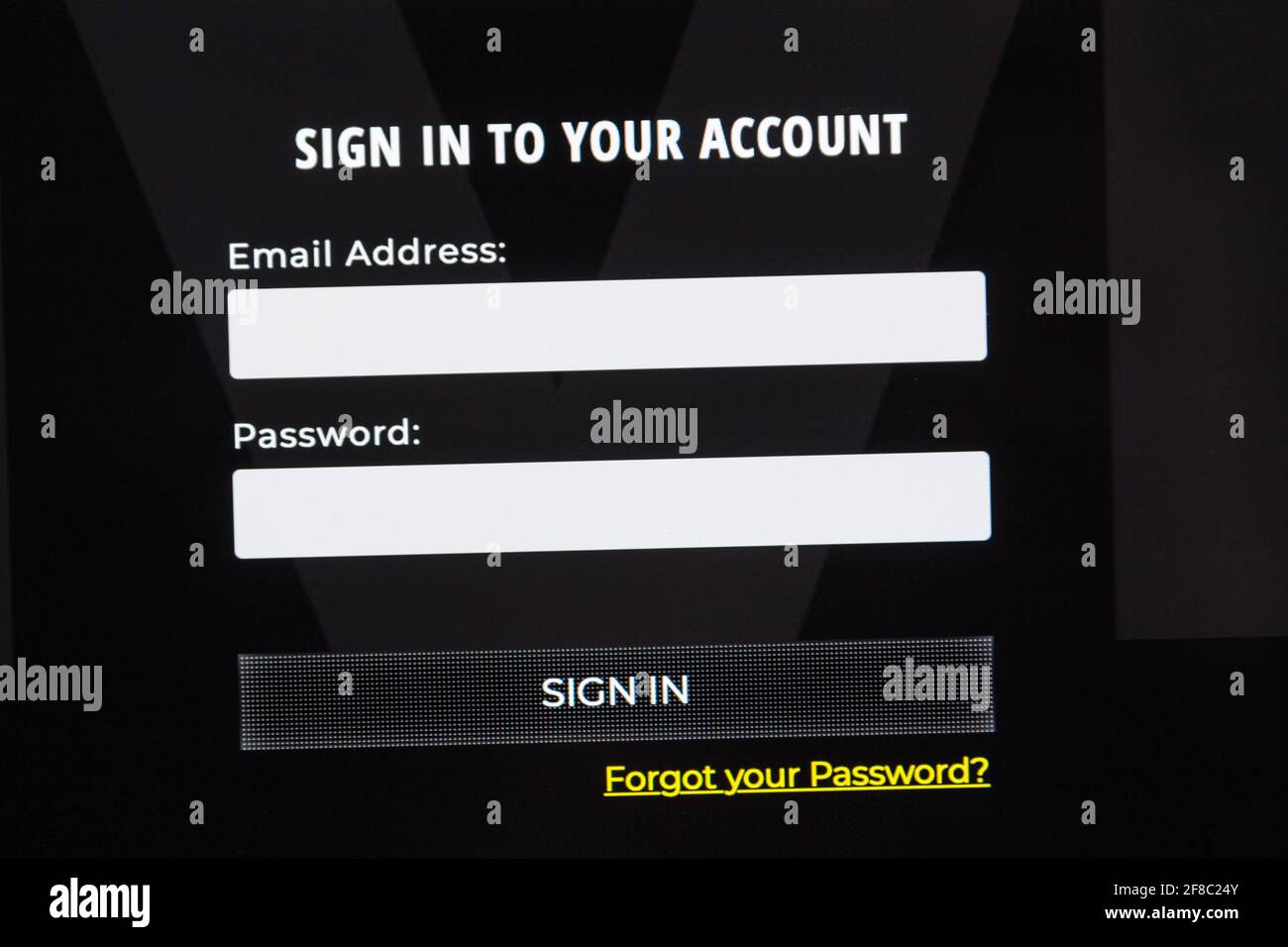 Login password close up hi-res stock photography and images - Alamy