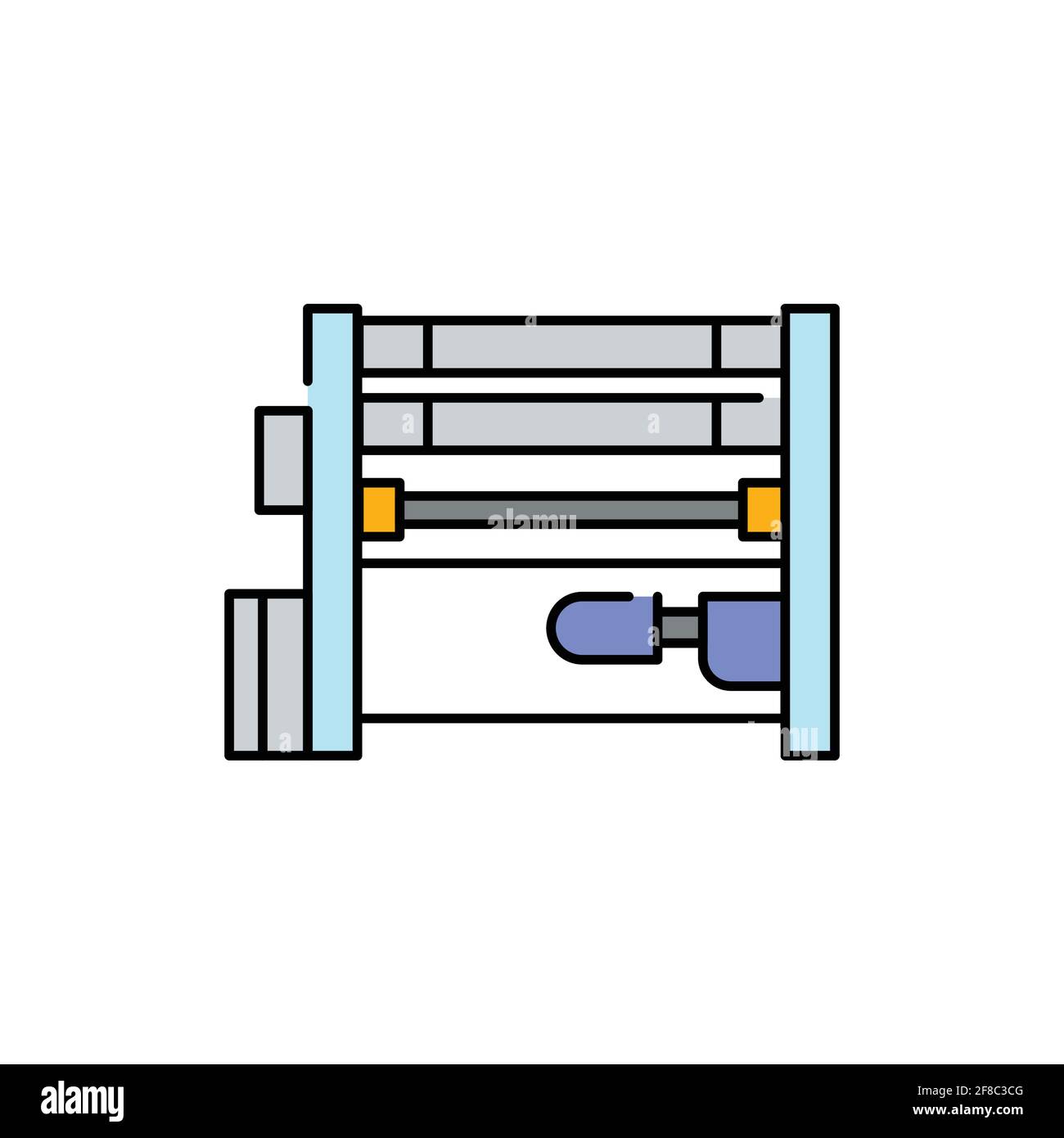 Boring device Stock Vector Images - Alamy