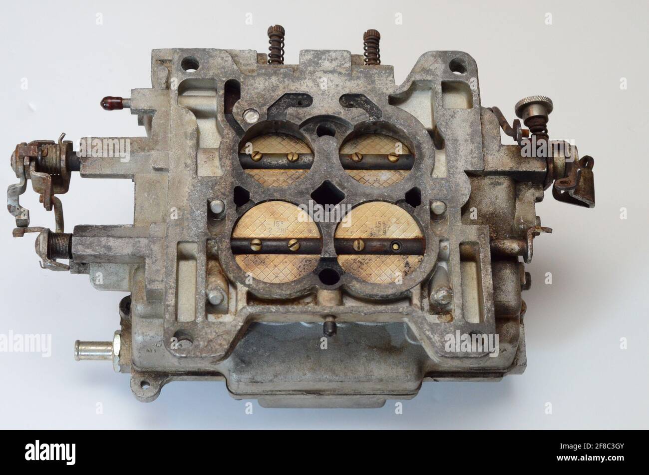Carter AVS four-barrel carburetor (Chrysler V8 engines Stock Photo - Alamy