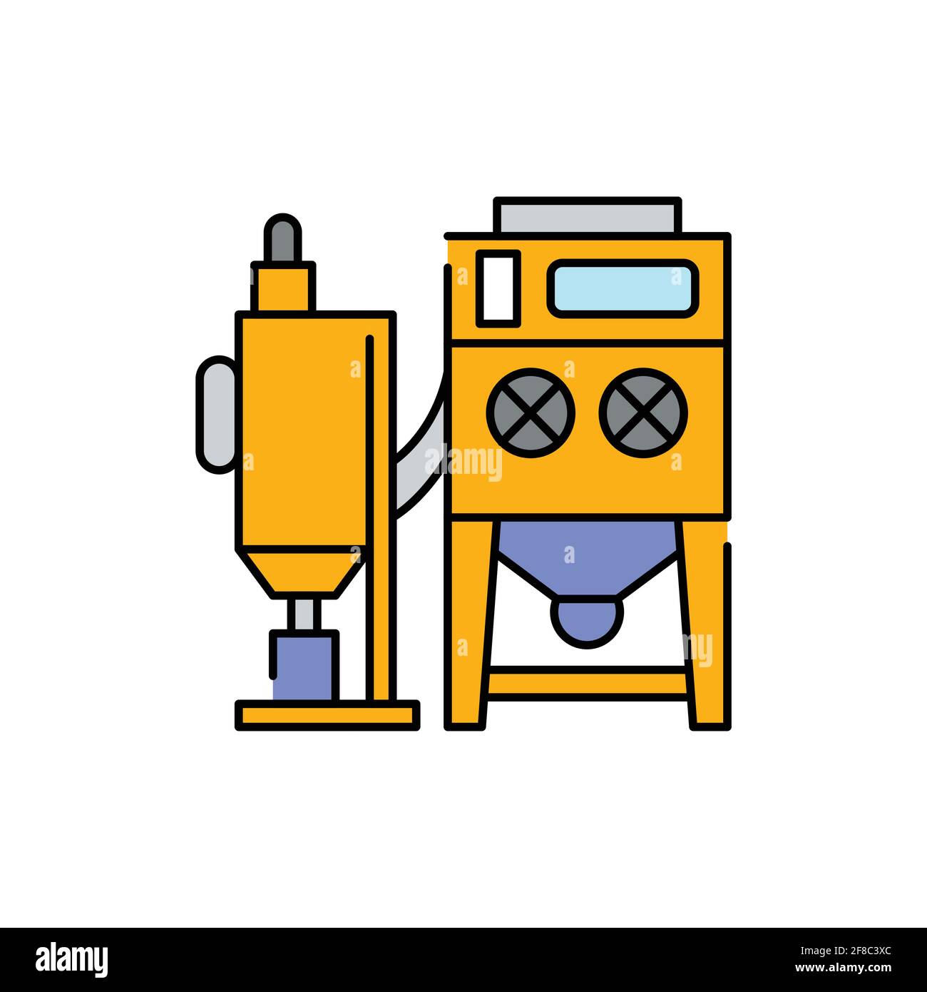Plasma machine olor line icon. Pictogram for web page, mobile app ...