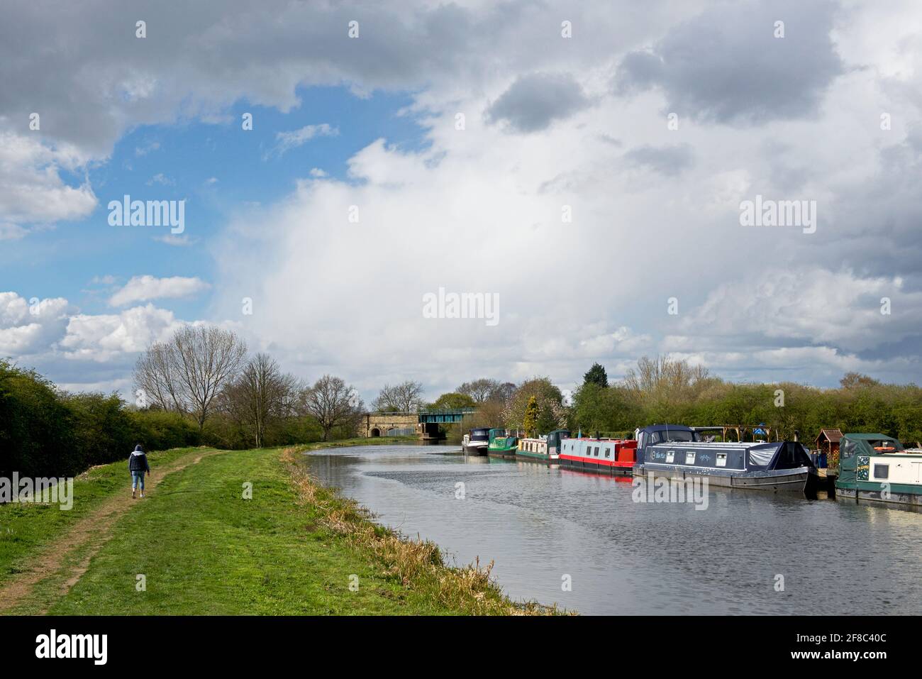 the Stainforth and Keadby Canal, Thorne, South Yorkshire, England UK ...