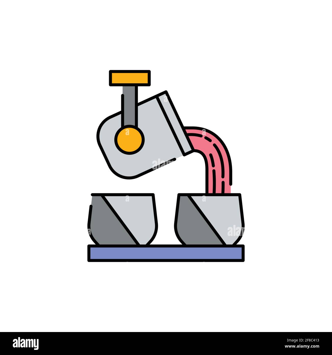 Casting detail Stock Vector Images - Alamy