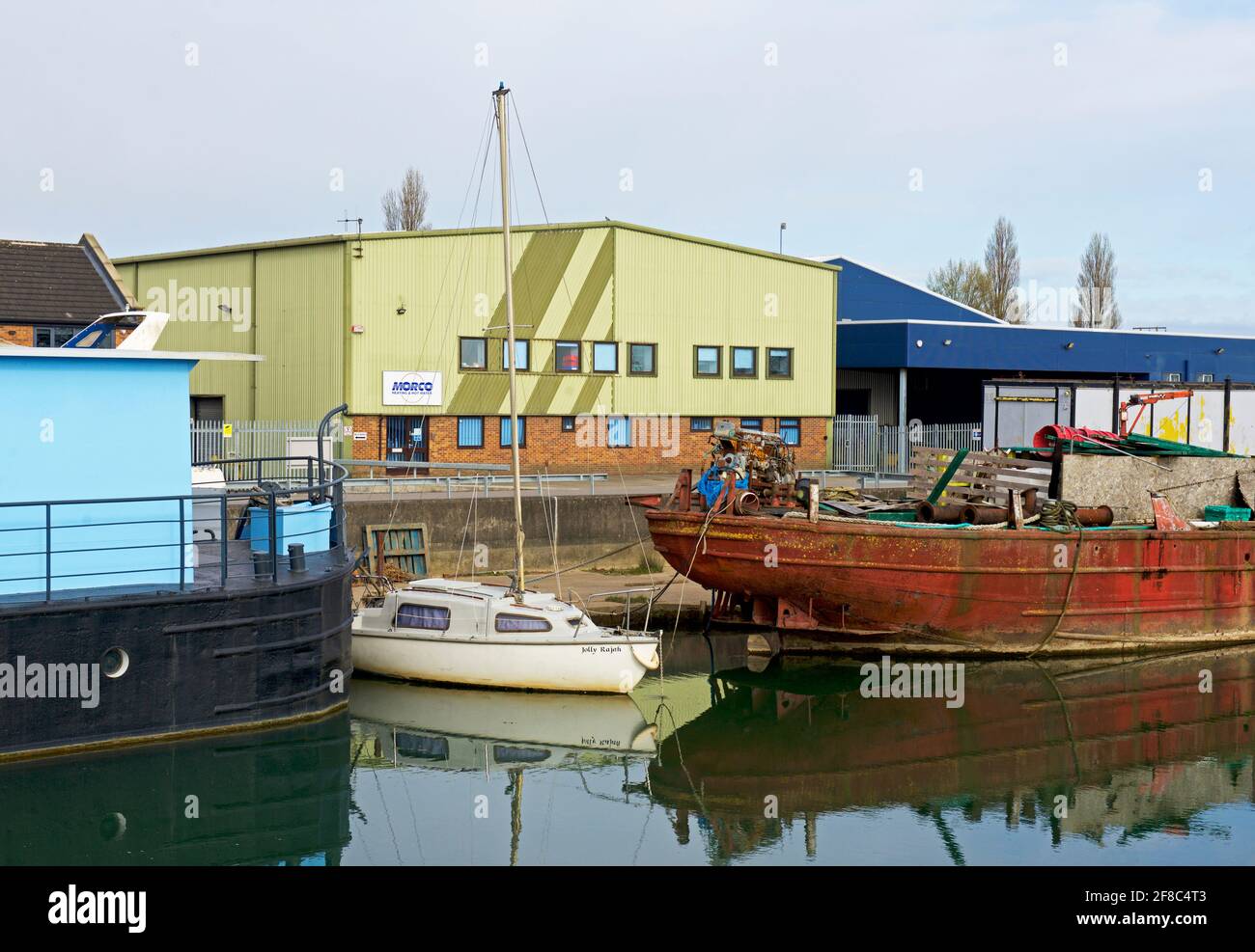 The River Hull, near Beverley, East Yorkshire, England UK Stock Photo ...