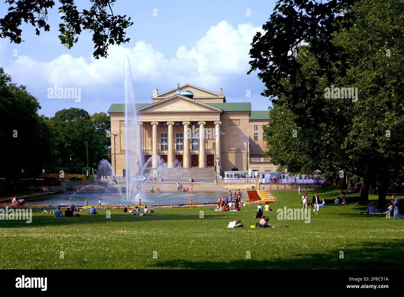 Poland, Poznan, Opera House, Great Poland voivodeship Stock Photo - Alamy