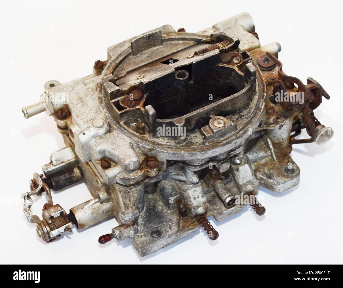 Carter AVS four-barrel carburetor (Chrysler V8 engines Stock Photo - Alamy