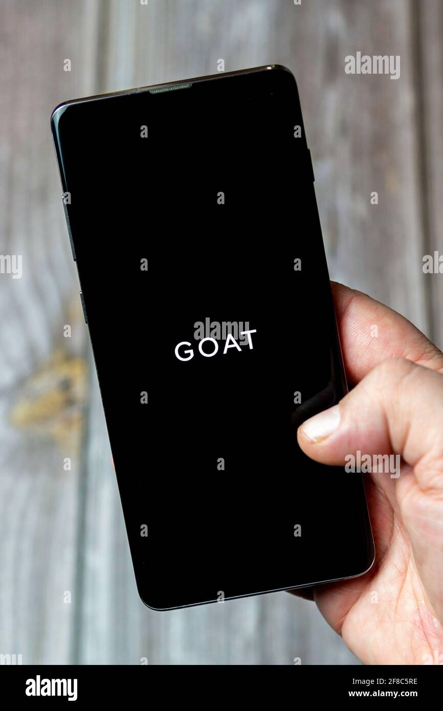 Goat cell phone hi-res stock photography and images - Alamy