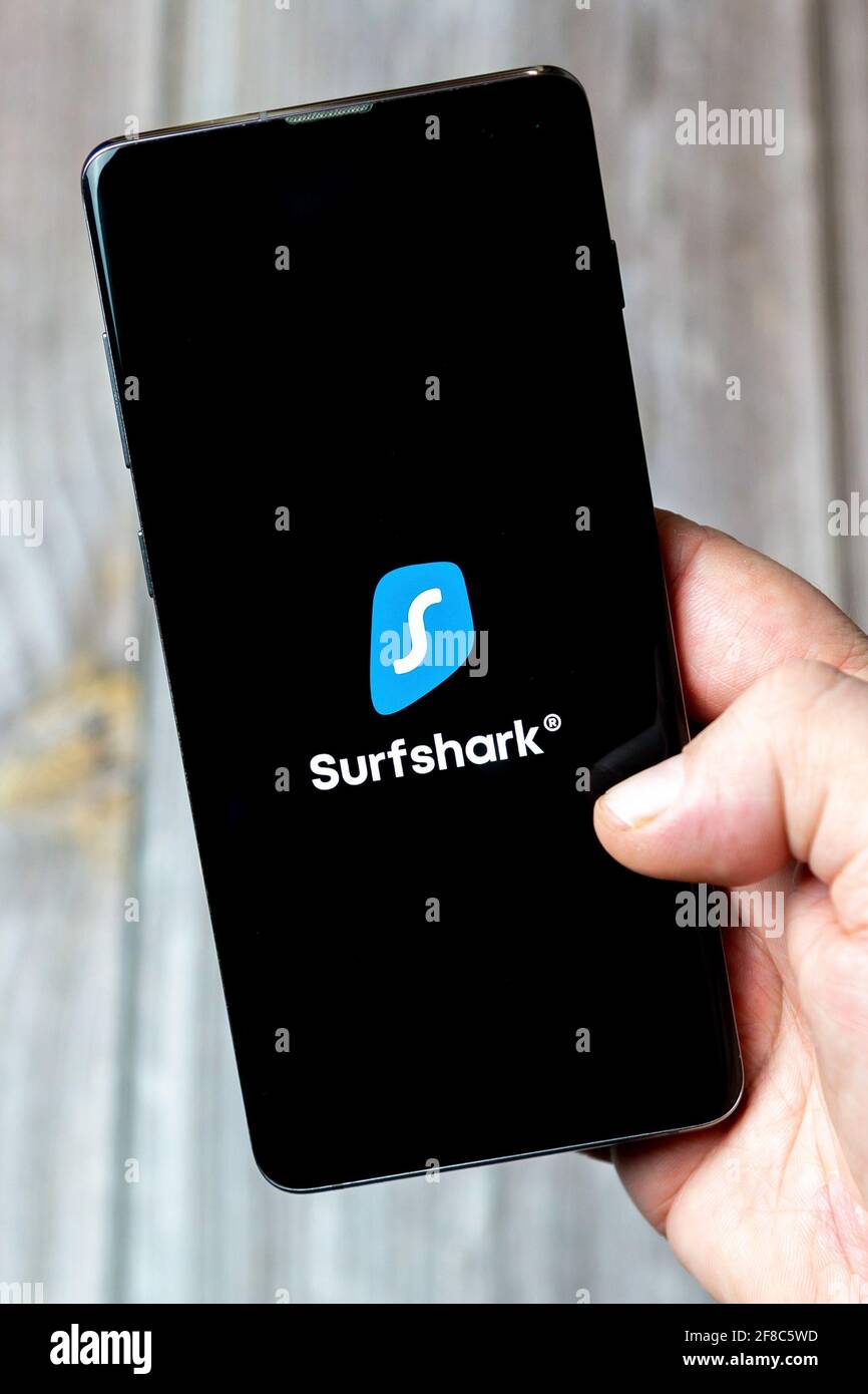 Surfshark application hi-res stock photography and images - Alamy