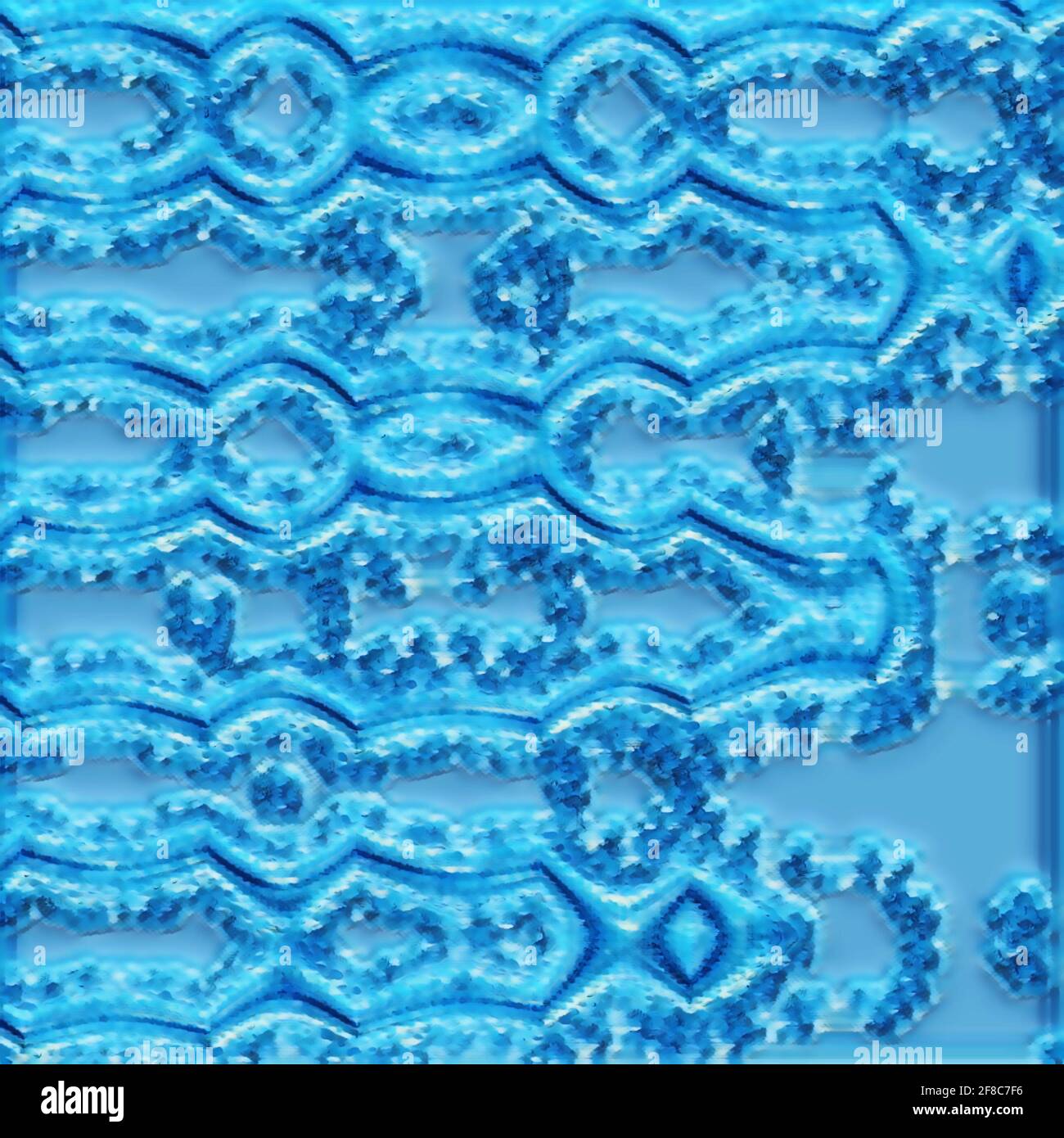 Icy blue abstract texture. Cold colors. Image for design Stock Photo ...