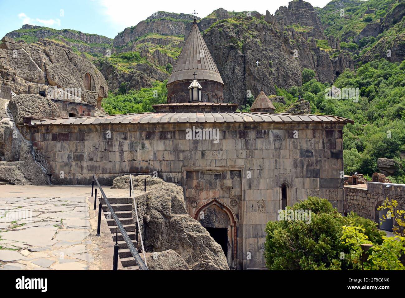 Geghard Monastery is an exceptional architectural construction ...
