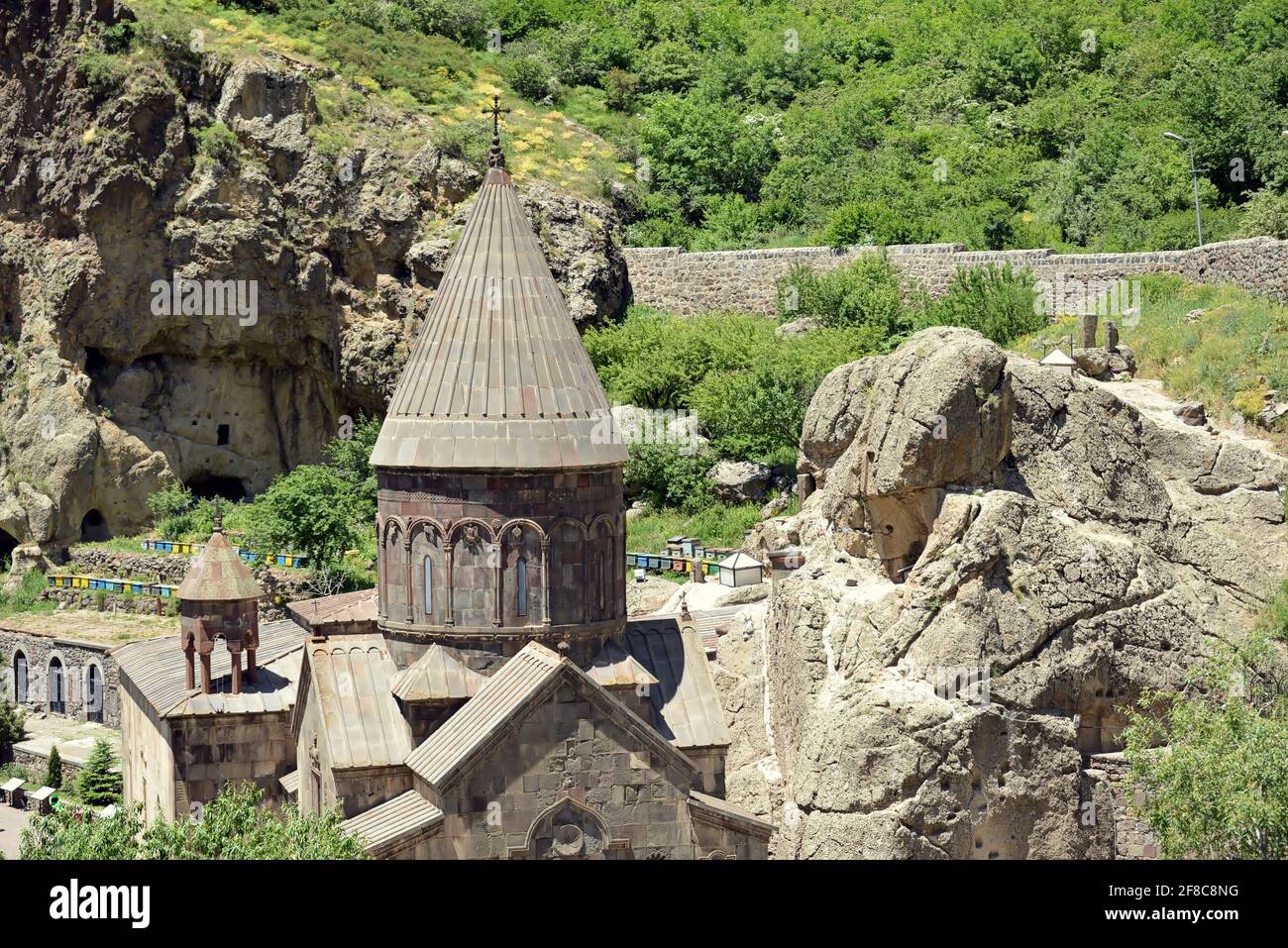Geghard Monastery is an exceptional architectural construction ...