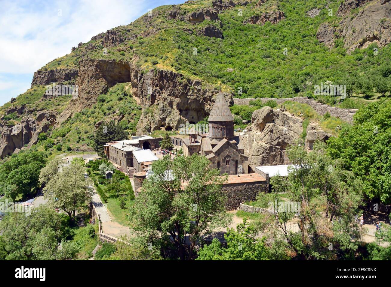Geghard Monastery is an exceptional architectural construction ...