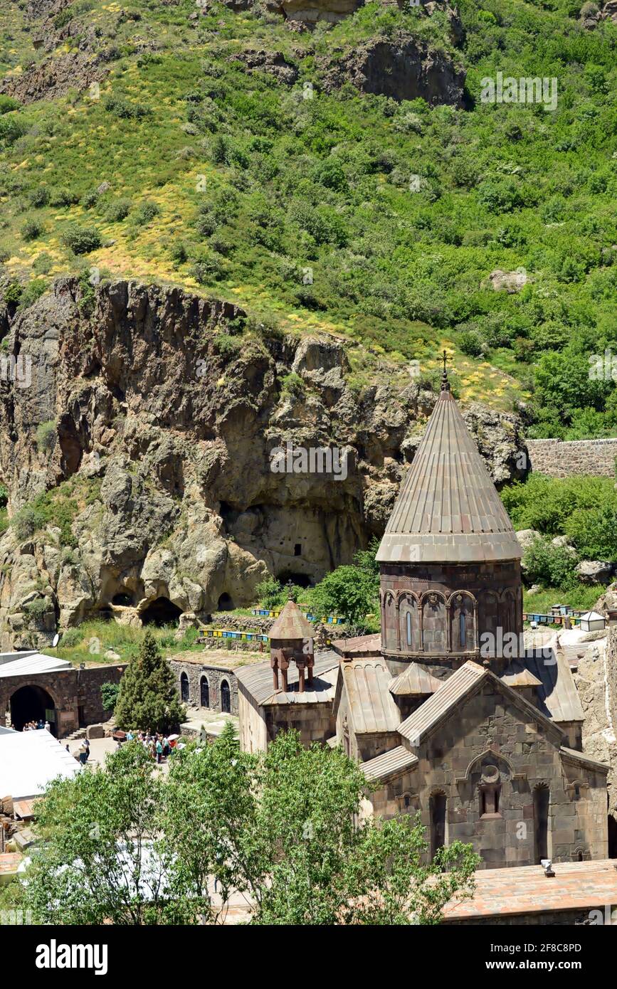 Geghard Monastery is an exceptional architectural construction ...