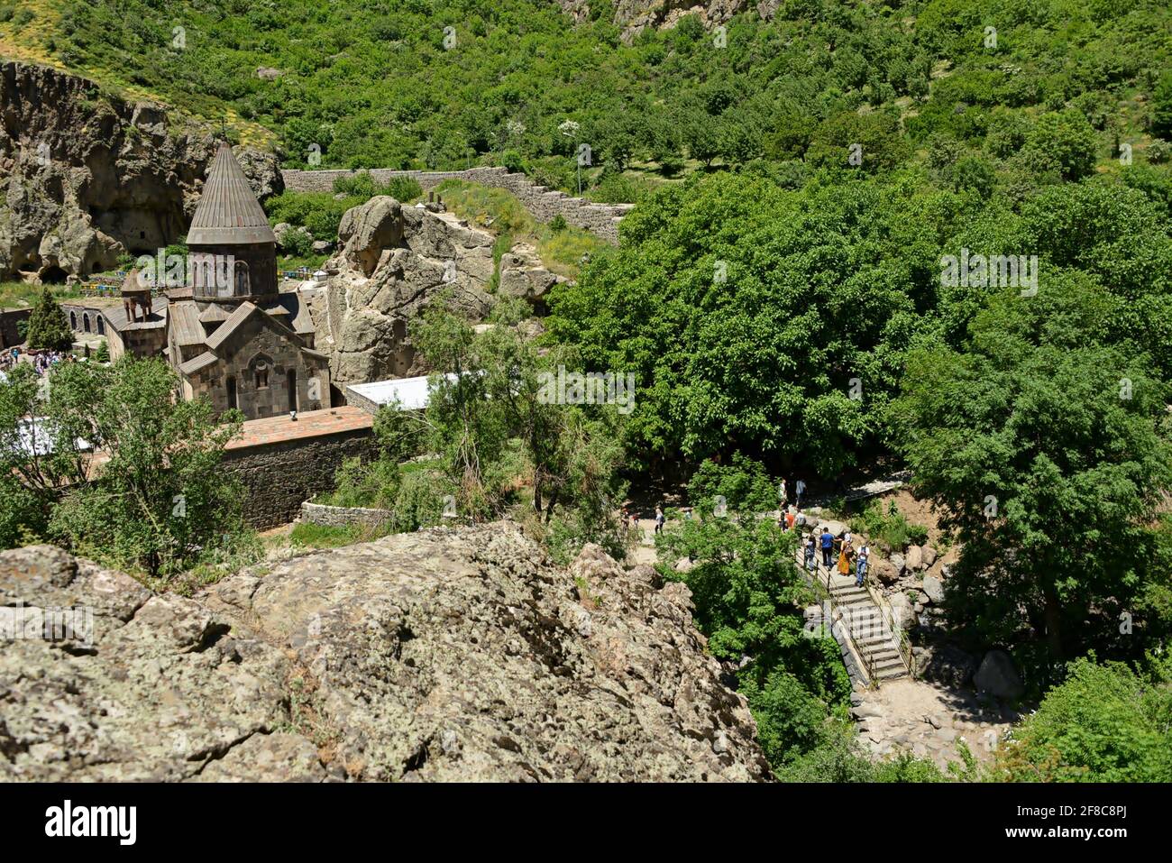 Geghard Monastery is an exceptional architectural construction ...