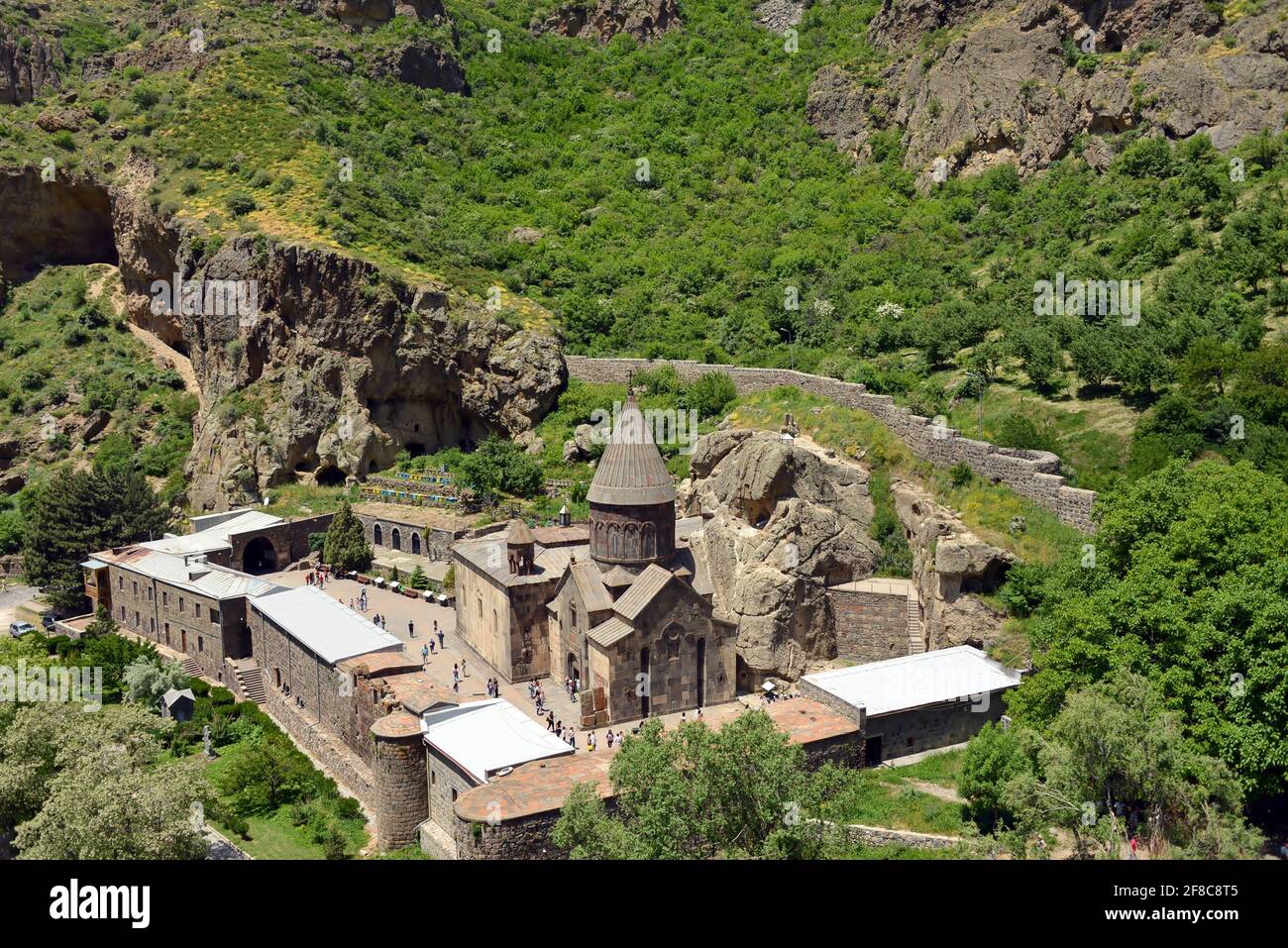 Geghard Monastery is an exceptional architectural construction ...