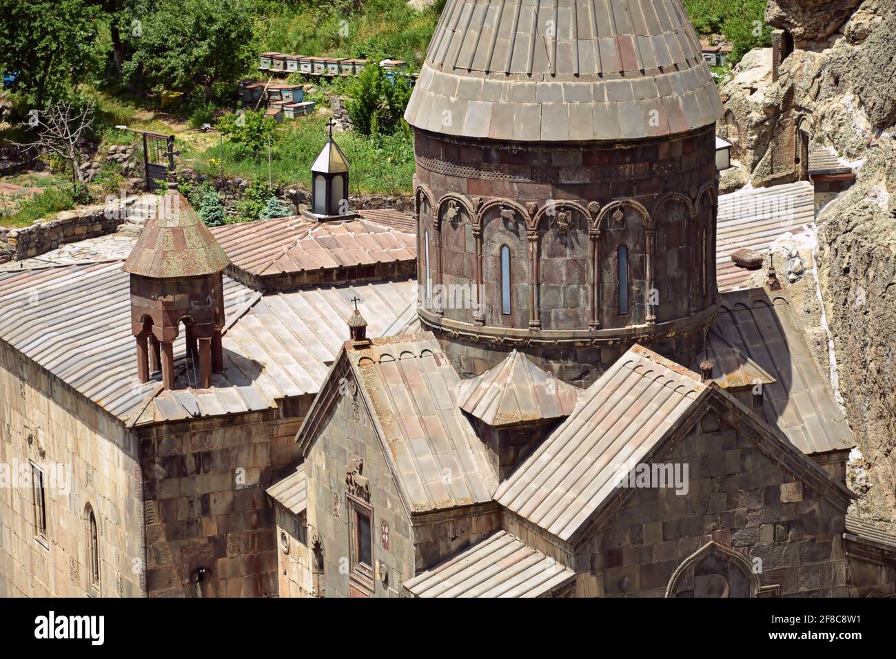 Geghard Monastery is an exceptional architectural construction ...