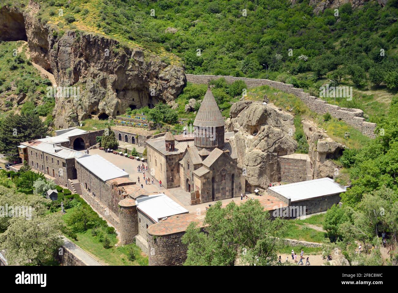 Geghard Monastery is an exceptional architectural construction ...
