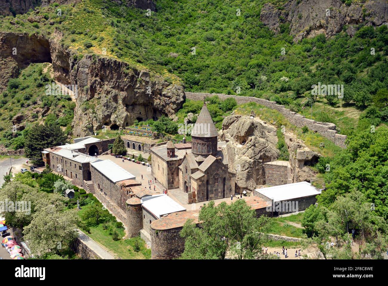 Geghard Monastery is an exceptional architectural construction ...