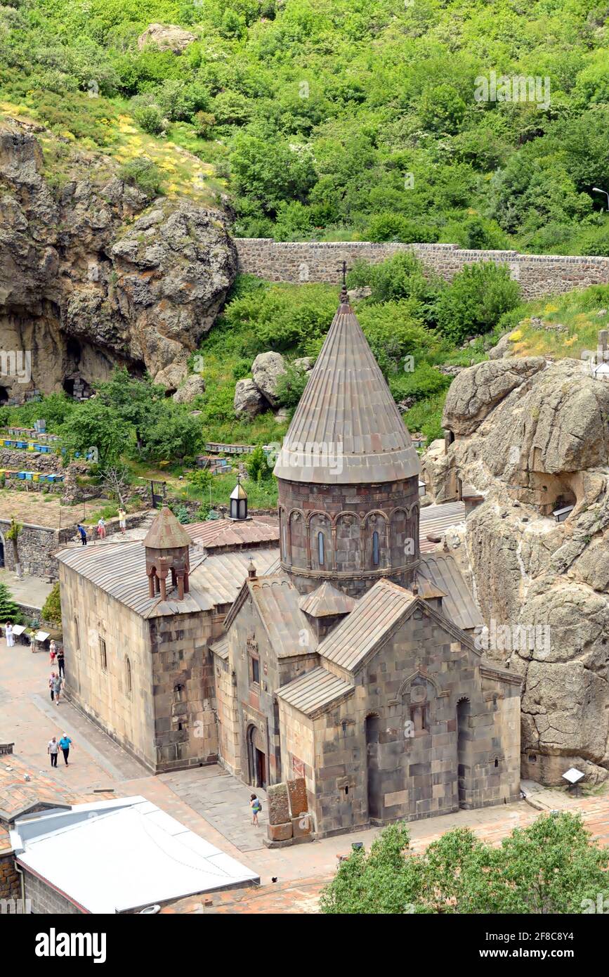 Geghard Monastery is an exceptional architectural construction ...