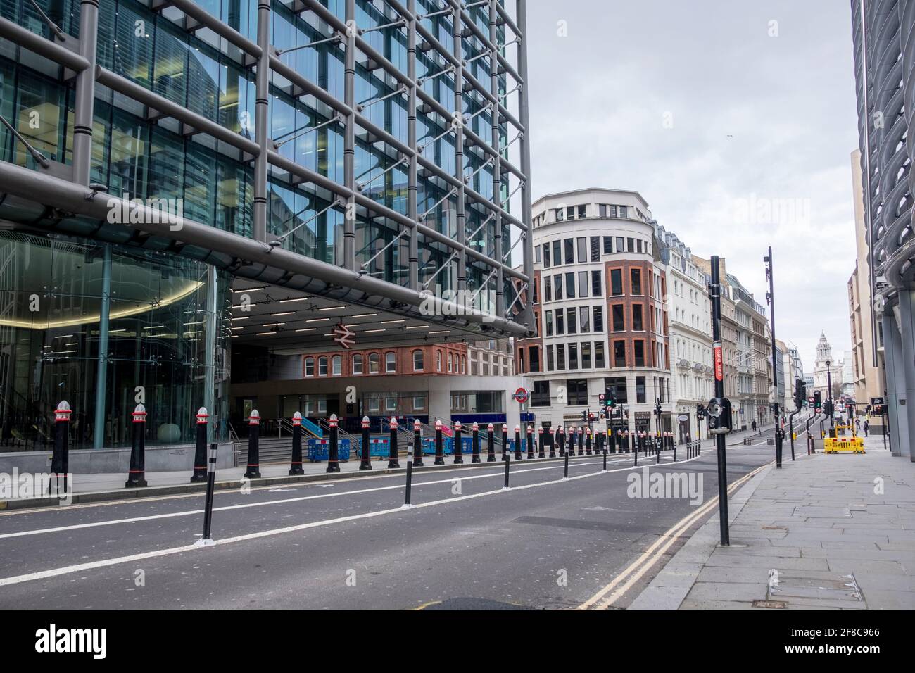 Deserted London, UK during the lockdown early 2021 Stock Photo - Alamy