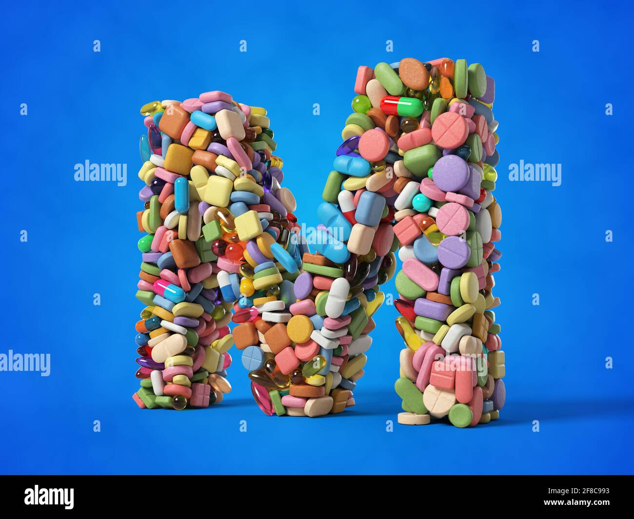 Capsule with letter m hi-res stock photography and images - Alamy