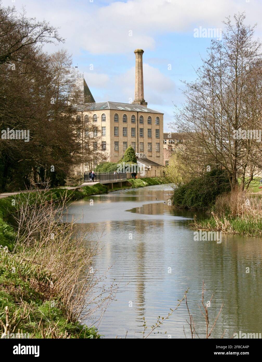 Costwold stone mills on the Canal, Stroud Stock Photo - Alamy