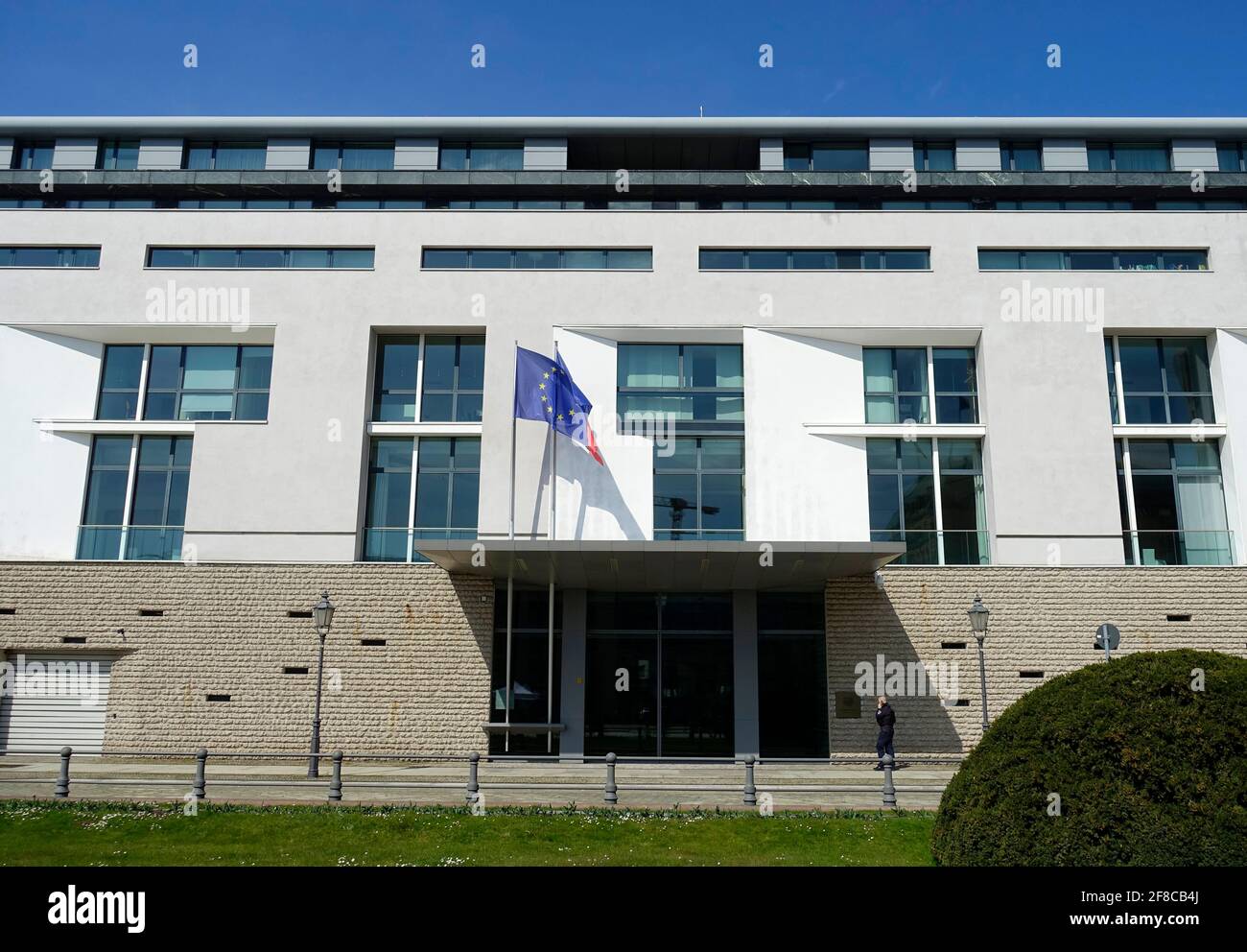French embassy in Berlin Stock Photo - Alamy