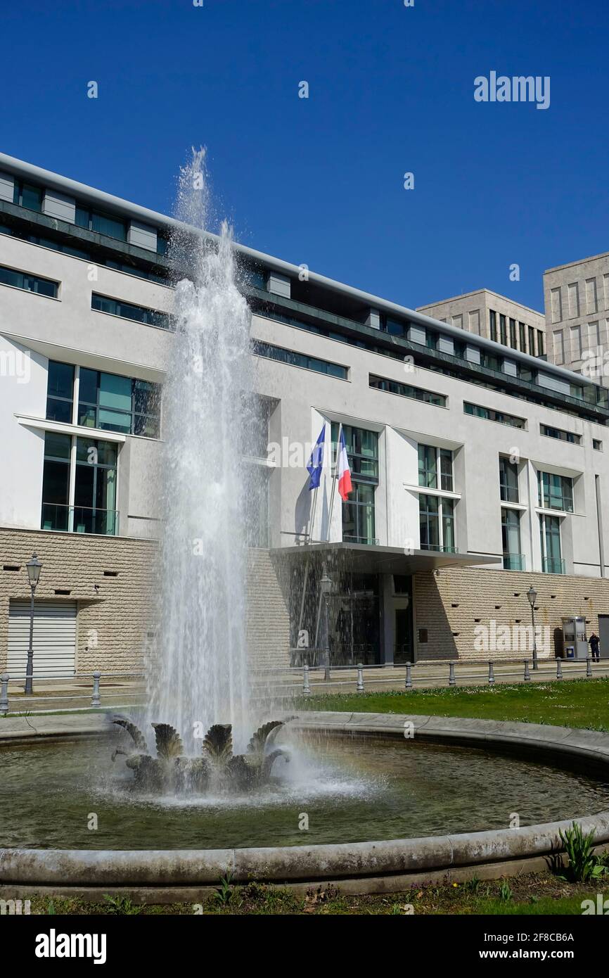 French embassy in Berlin Stock Photo - Alamy