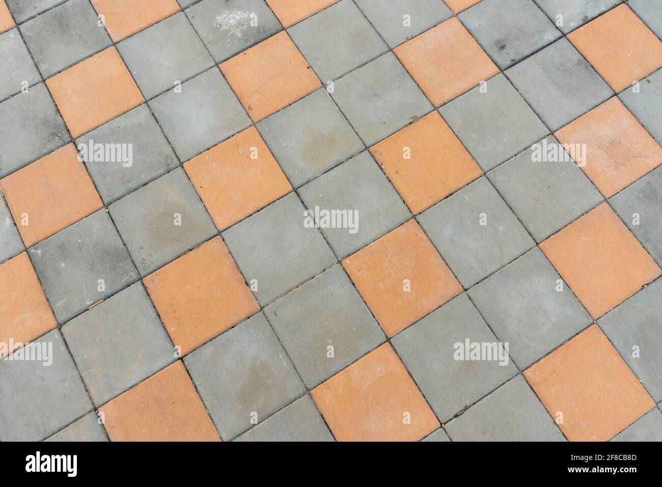 Dirty Paving block. Street cement block floor background Stock Photo ...