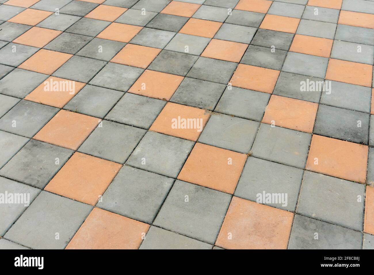 Dirty Paving block. Street cement block floor background Stock Photo ...