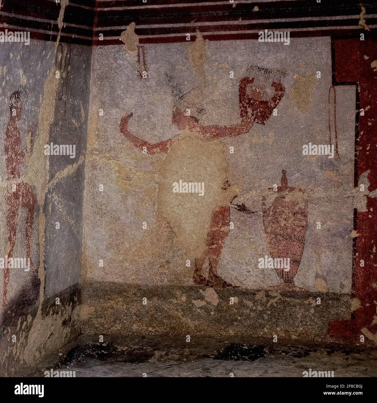 Etruscan wall paintings hi-res stock photography and images - Alamy