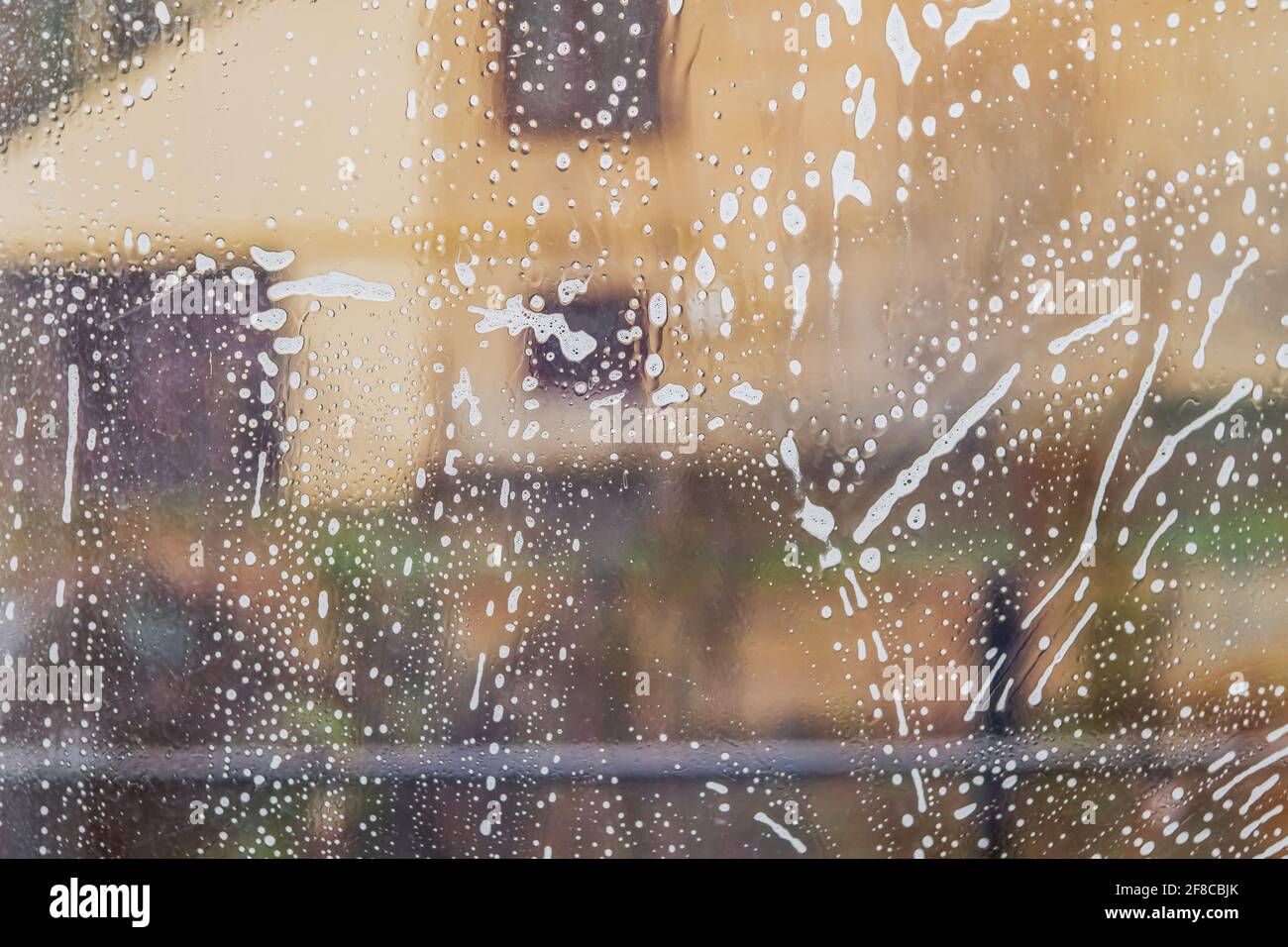 Covered with soap suds hi-res stock photography and images - Alamy