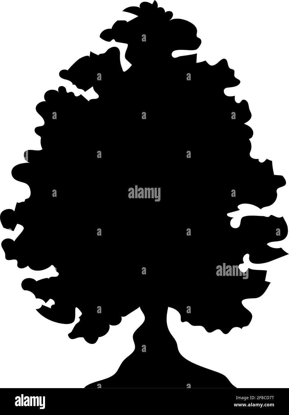tree silhouette icon Stock Vector Image & Art - Alamy