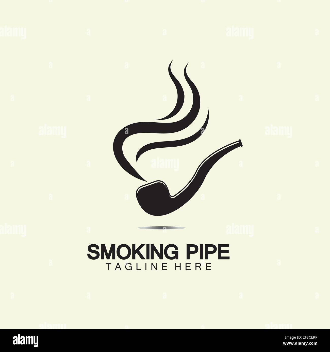 Pipe Smoking Logo icon vector illustration design.Tobacco, cigar, pipe ...