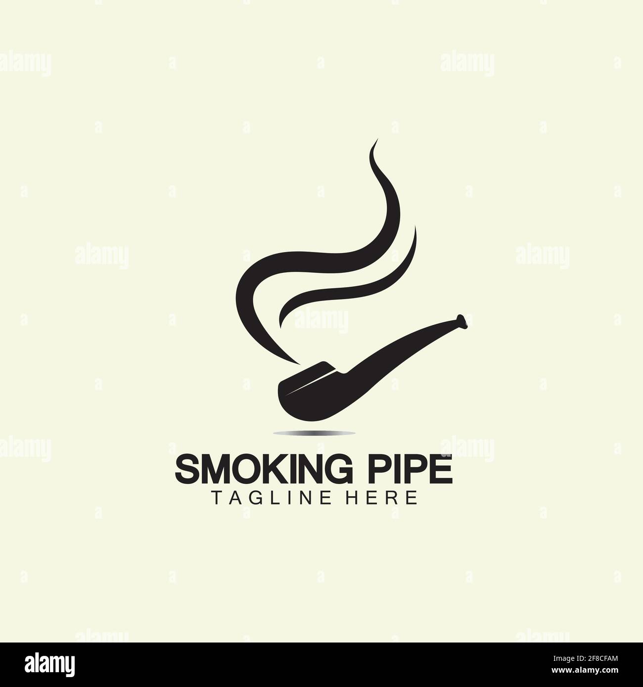 Pipe Smoking Logo icon vector illustration design.Tobacco, cigar, pipe ...