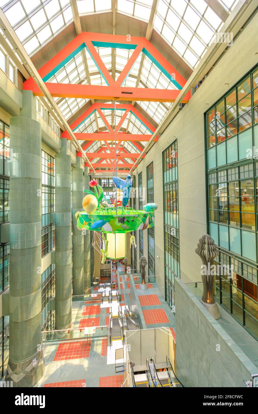 Los angeles public library and interior hi-res stock photography and ...