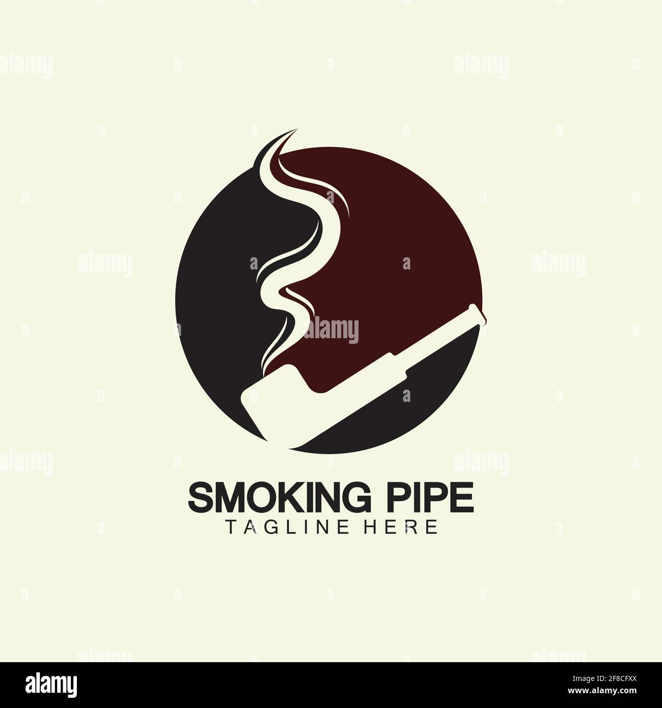 Pipe Smoking Logo icon vector illustration design.Tobacco, cigar, pipe ...