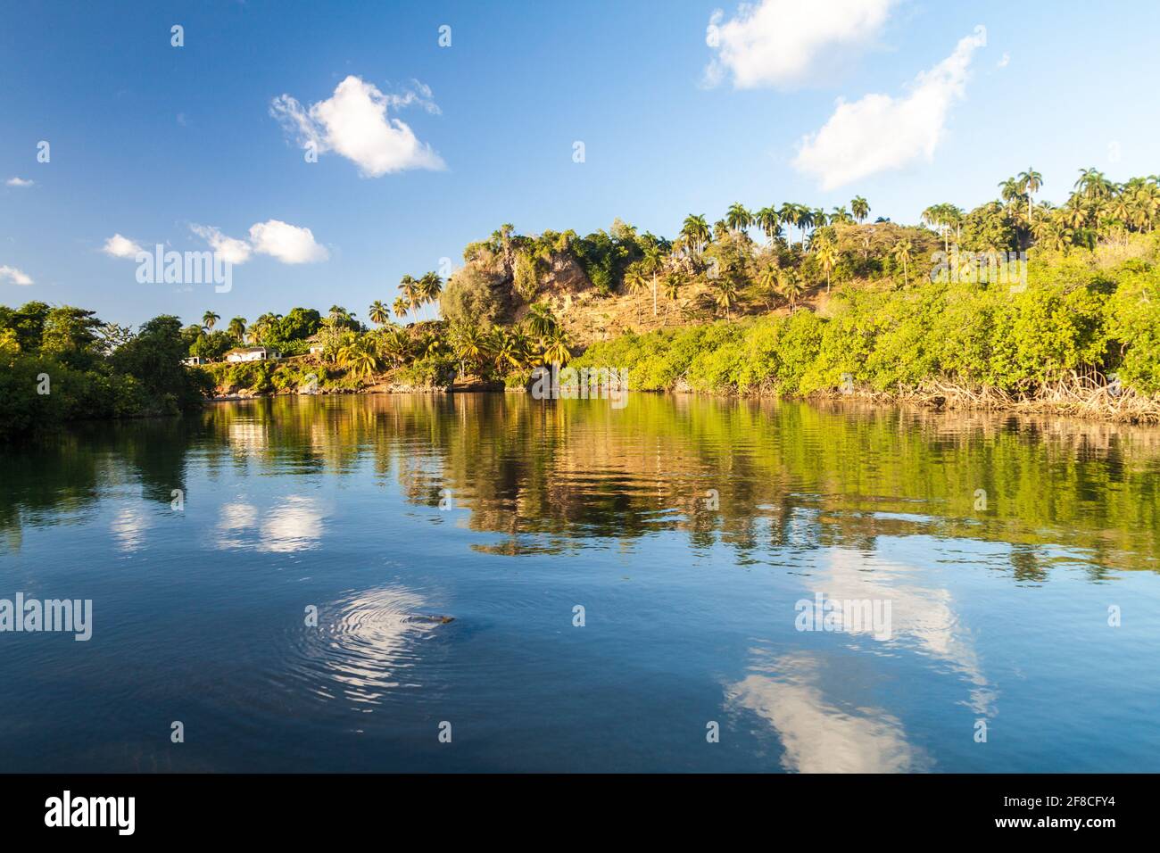 Mouth of Rio Miel river near Baracoa, Cuba Stock Photo - Alamy