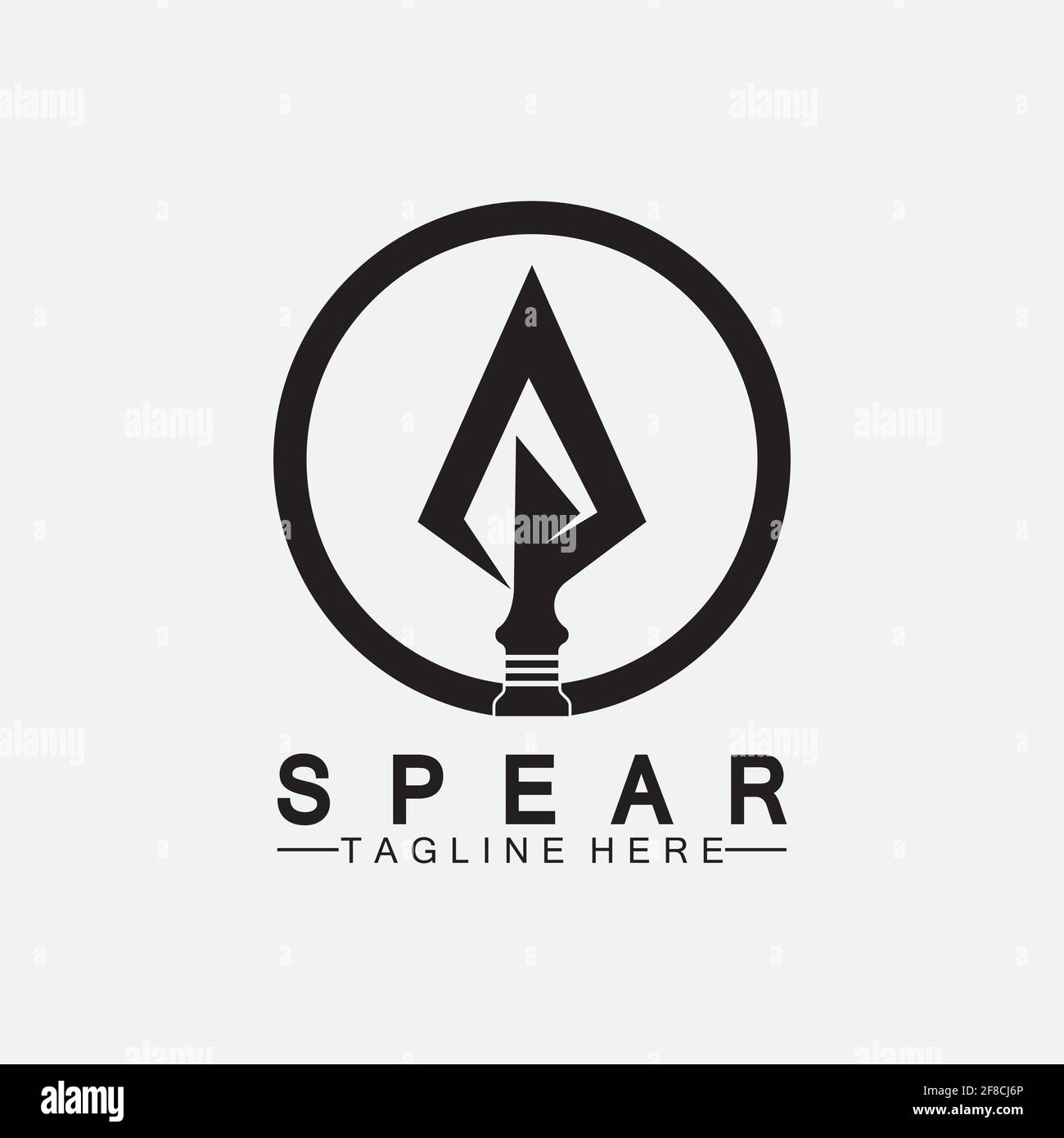 Spear logo hi-res stock photography and images - Alamy