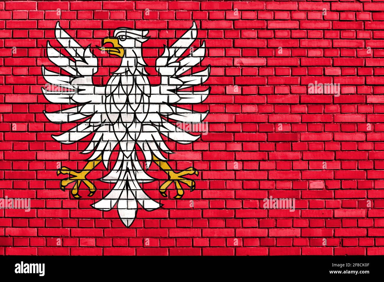 Mazovia flag masovian hi-res stock photography and images - Alamy