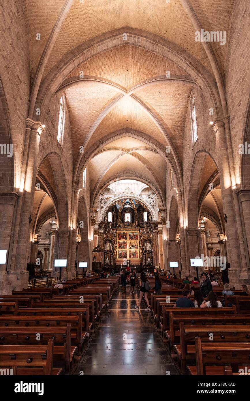 Holy grail cathedral valencia hi-res stock photography and images - Alamy