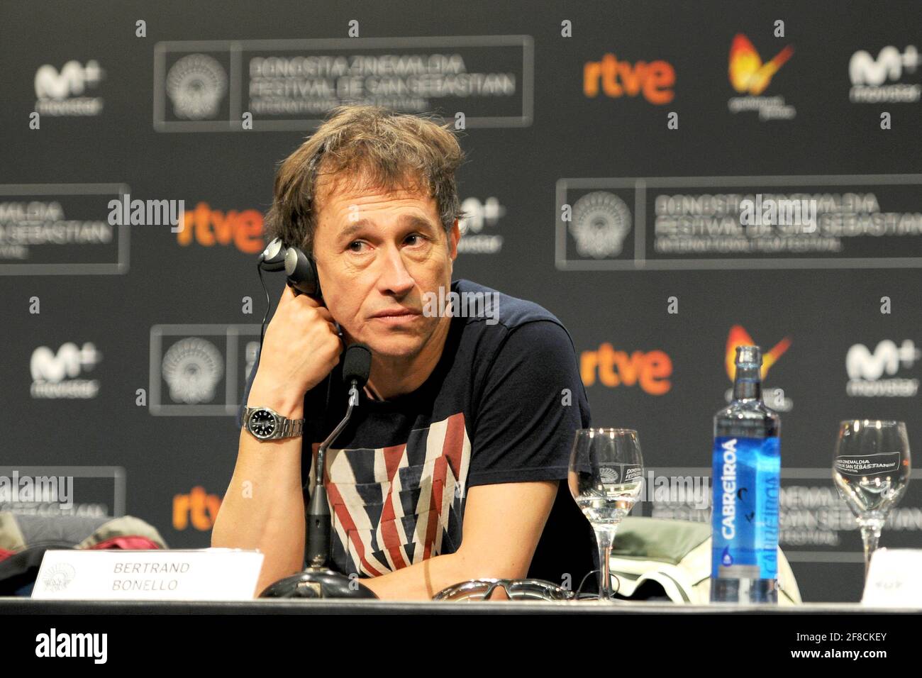 Bertrand Bonello San Sebastian Film Festival. (Credit Image: © Julen ...