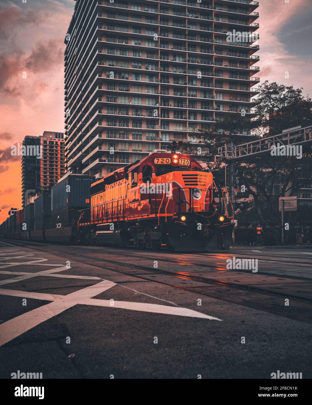 Miami train car hi-res stock photography and images - Alamy