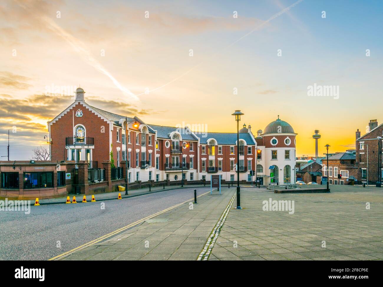 Brick houses in Liverpool, England Stock Photo - Alamy