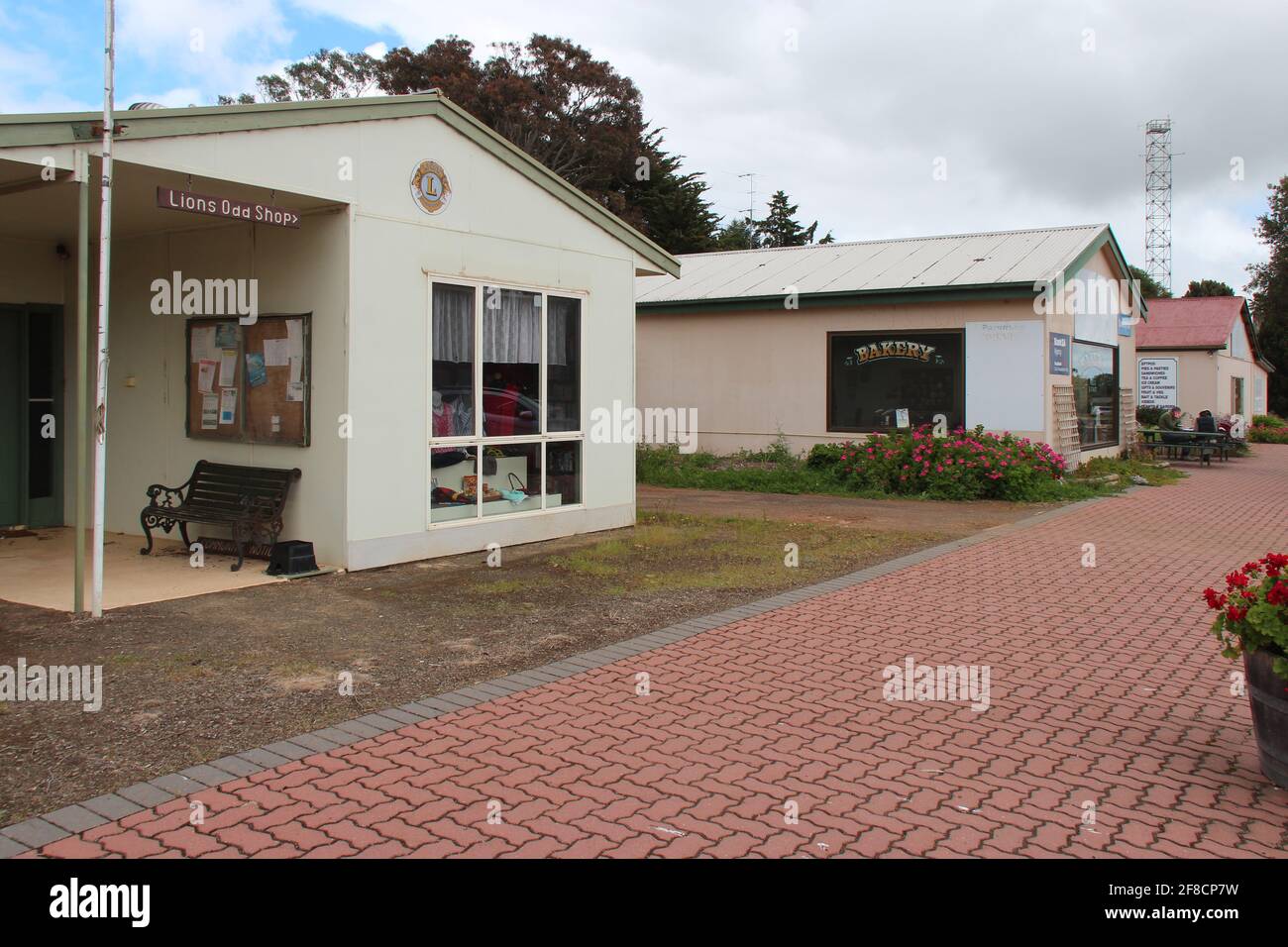 city of parndana on kangaroo island (australia Stock Photo - Alamy