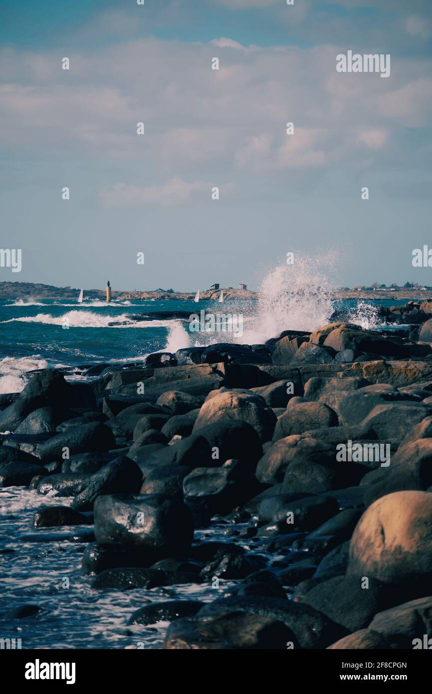 Foam line on beach hi-res stock photography and images - Alamy