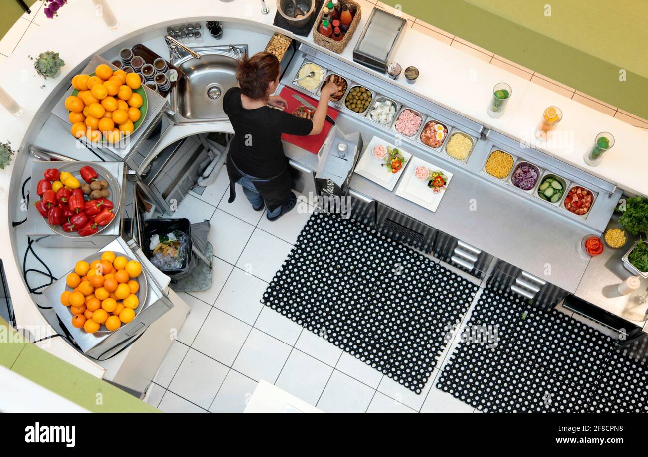 Inside a restaurant Stock Photo - Alamy